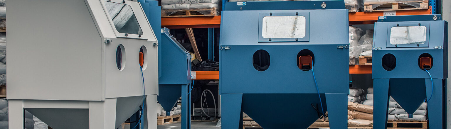 Sableuse PMB | Sableuses et microbilleuses | cabine de sablage