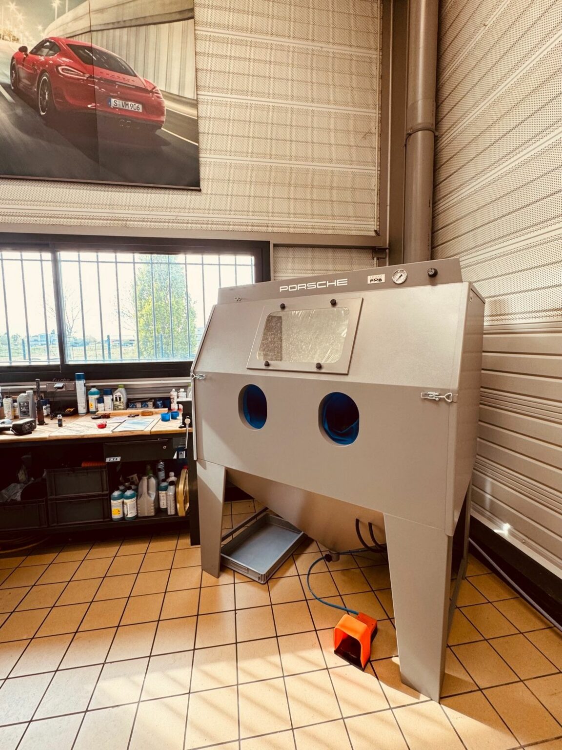 Sableuse PMB | Sableuses et microbilleuses | cabine de sablage